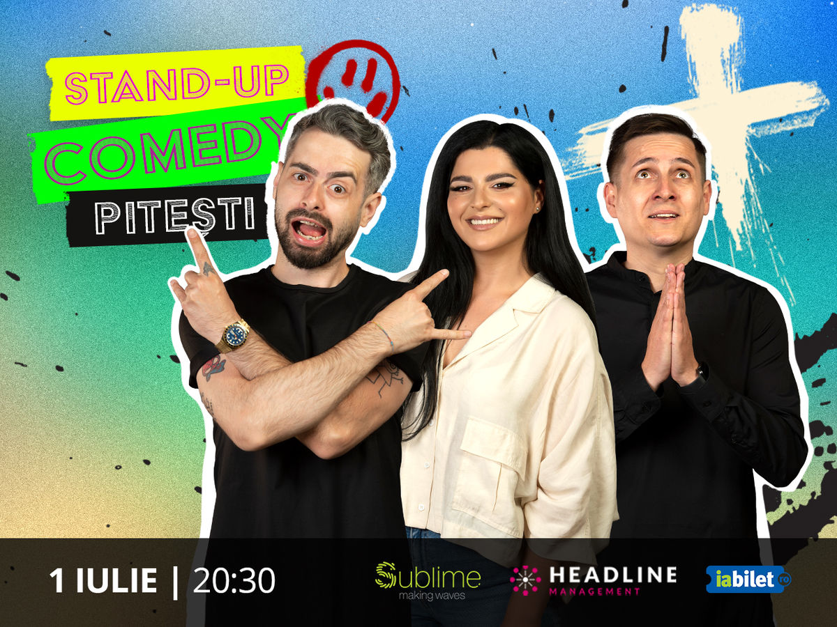 Bilete Pitesti:Stand Up Comedy Cu Bucalae, Tanase si Ioana State - 1 ... Bilete Pitesti:Stand Up Comedy Cu Bucalae, Tanase si Ioana State - 1 ...