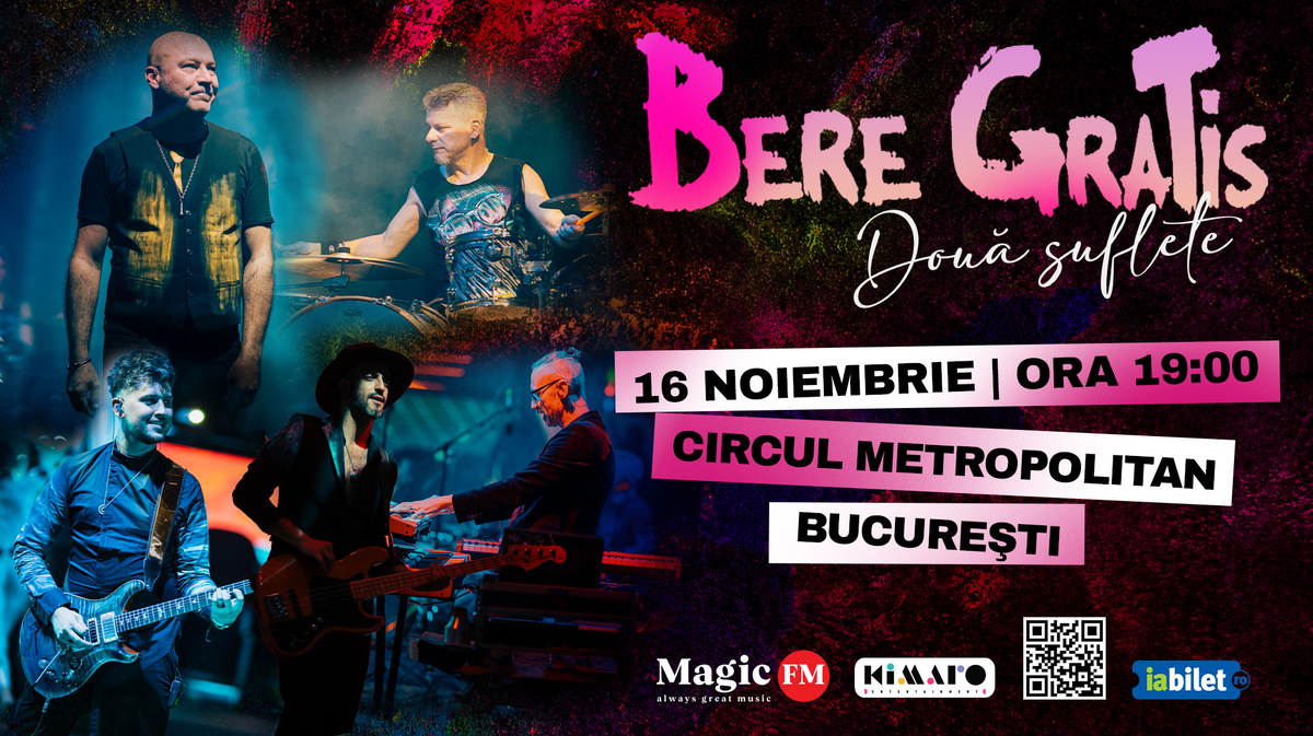 Bilete Concert Bere Gratis - 16 nov '24, ora 19:00 - Circul ...
