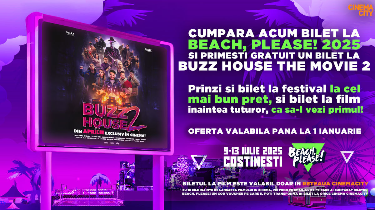 Bilete BEACH, PLEASE! Festival 2025 - 9-13 iul - Costinești - iaBilet.ro