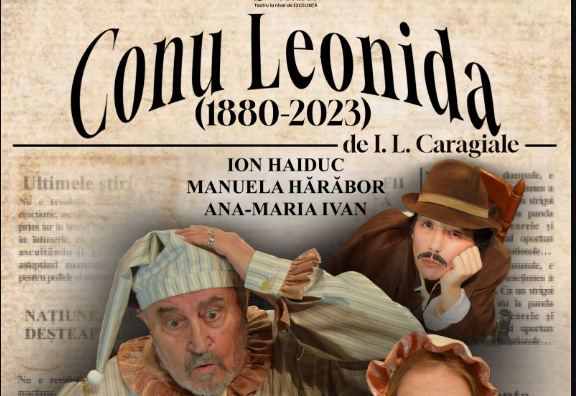 Bilete CONU LEONIDA - comedie Ion Haiduc și Manuela Hărăbor - 25 sep ...