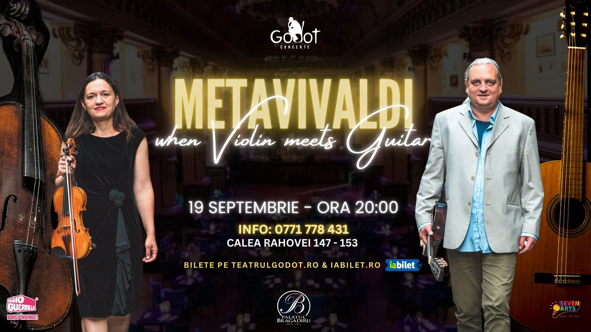 Bilete METAVIVALDI | When Violin Meets Guitar | Natalia Pancec & Flores ...