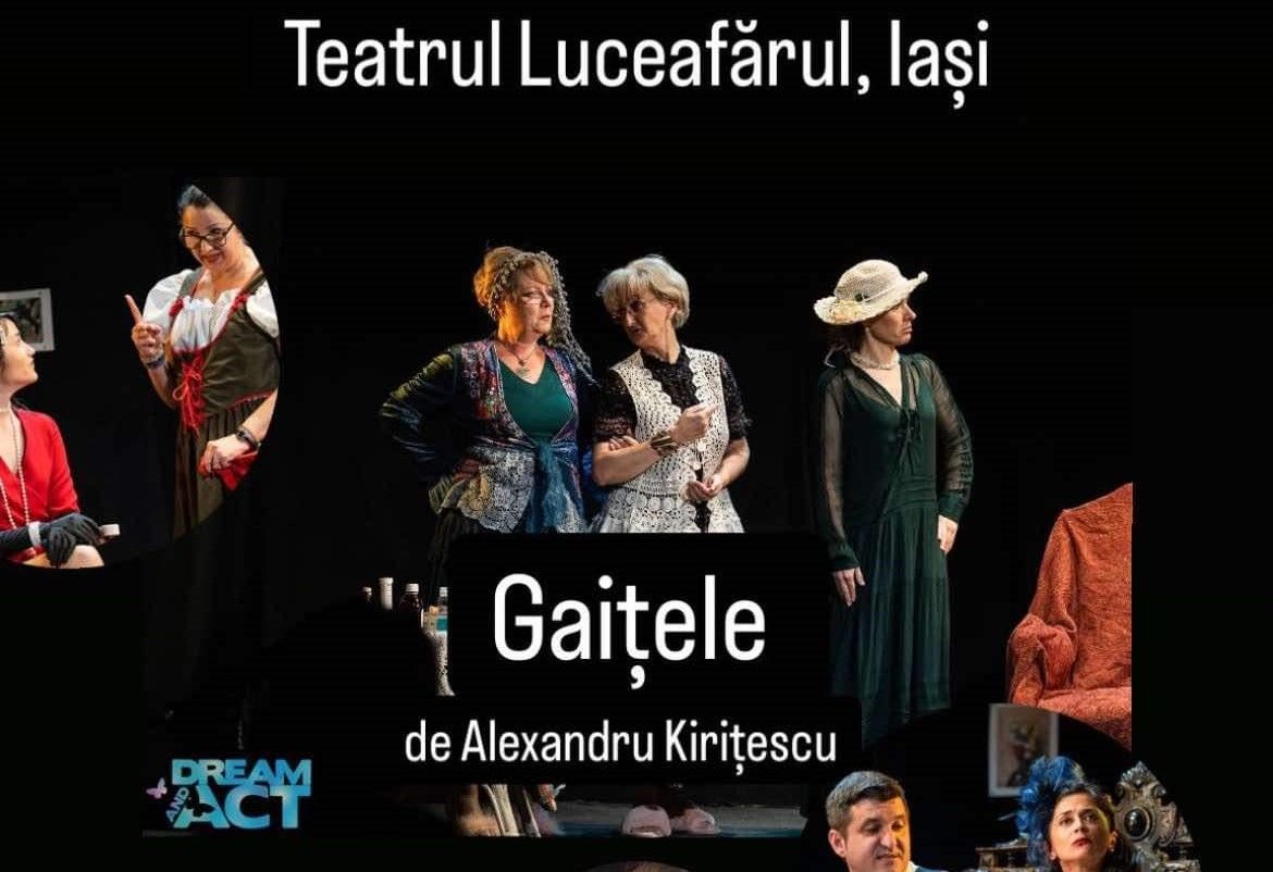 Bilete Iasi: Gaitele de Alexandru Kiritescu - 13 sep '24, ora 18:30 ...