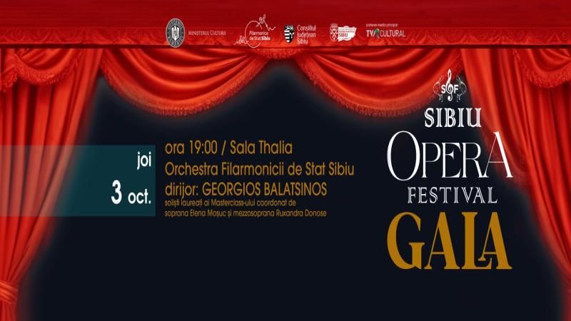Bilete Sibiu: Gala Sibiu Opera Festival 2024 - 3 oct, ora 19:00 ...