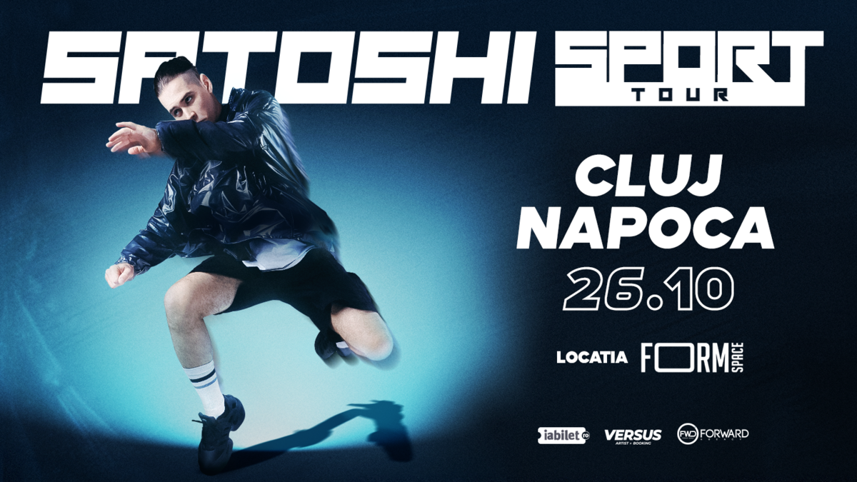 Bilete Cluj-Napoca: SATOSHI - Sport Tour 2024 - 26 oct, ora 19:00 ...