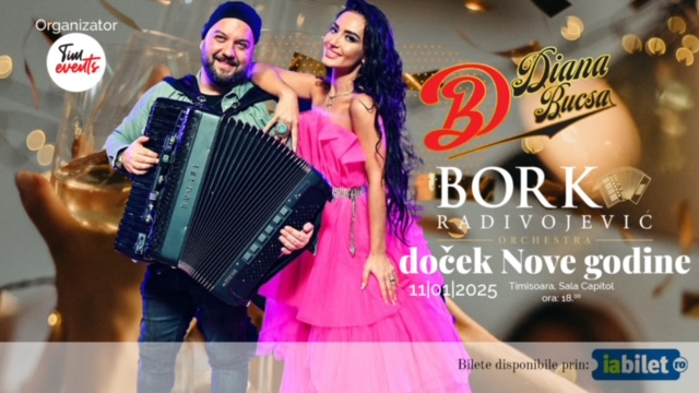 Bilete Timișoara: Concert Diana Bucsa - 11 ian, ora 18:00 - Filarmonica ...