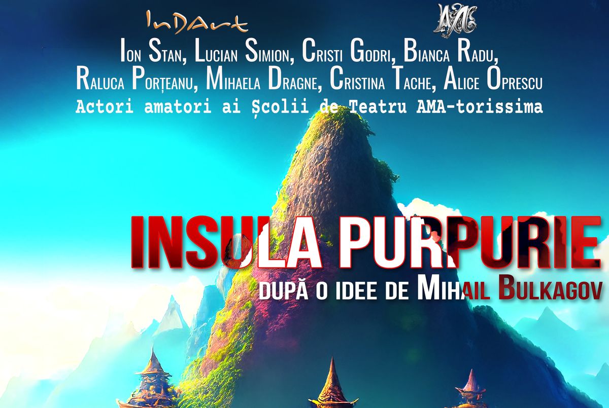 Bilete Insula Purpurie după o idee de Mihail Bulgakov - 10 nov '24, ora 19:30 - Teatrul Infinit ...