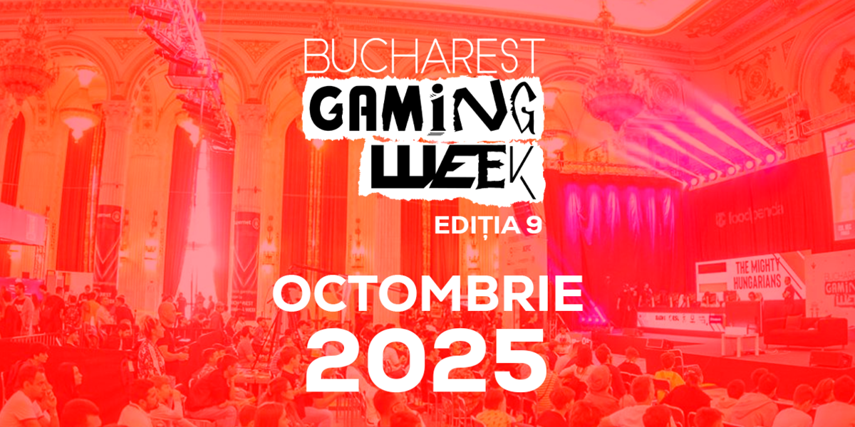 Bilete Bucharest Gaming Week 2025 - TBA - iaBilet.ro
