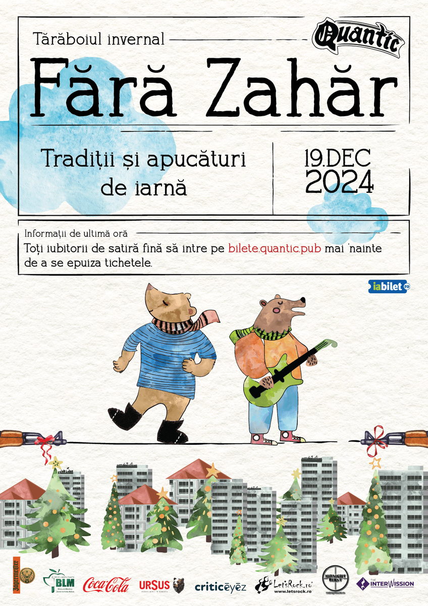 Bilete SOLD OUT // Fara Zahar - Traditii si Apucaturi de Iarna // - 19 ...