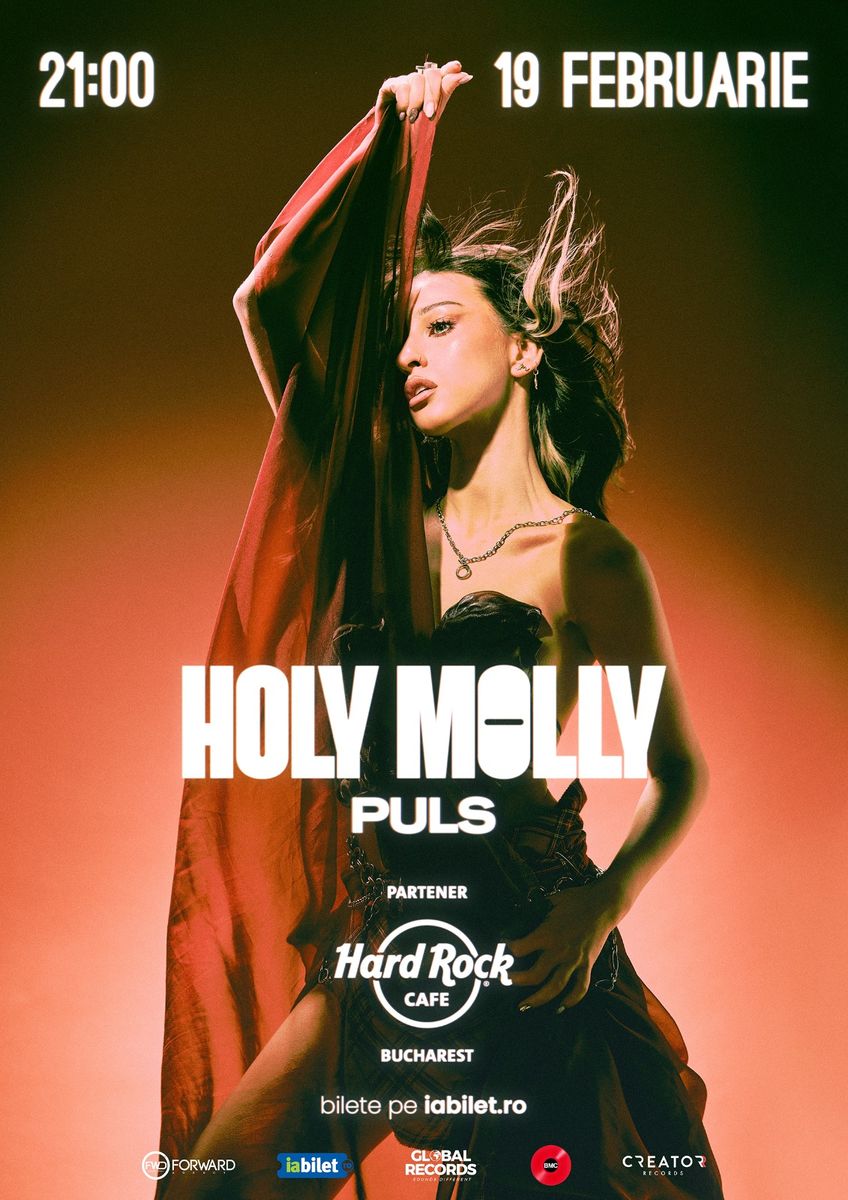 Bilete Concert Holy Molly - PULS - 19 feb, ora 21:00 - Hard Rock Cafe