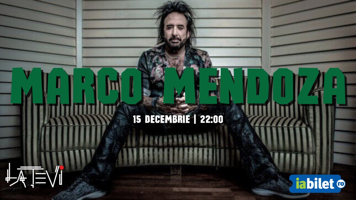 Bilete Cluj-Napoca: Marco Mendoza (Whitesnake) live La Tevi - 15 dec ...