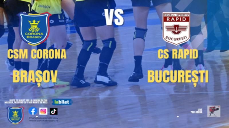 Bilete Brasov: Handbal CSM Corona Brasov - CS Rapid - 22 dec '24, ora ...