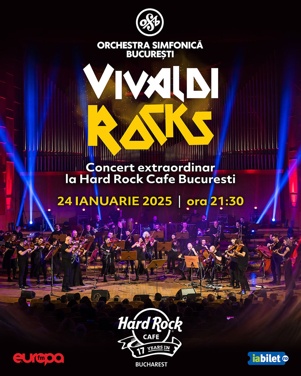 Bilete Vivaldi Rocks - Orchestra Simfonică București în concert ...