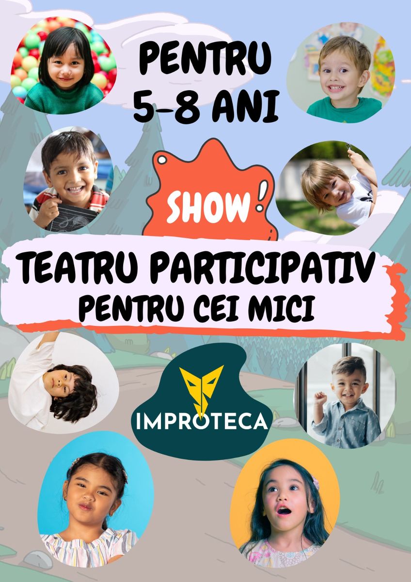 Bilete Teatru participativ pentru cei mici - 22 dec, ora 11:00 - Teatrul Improteca