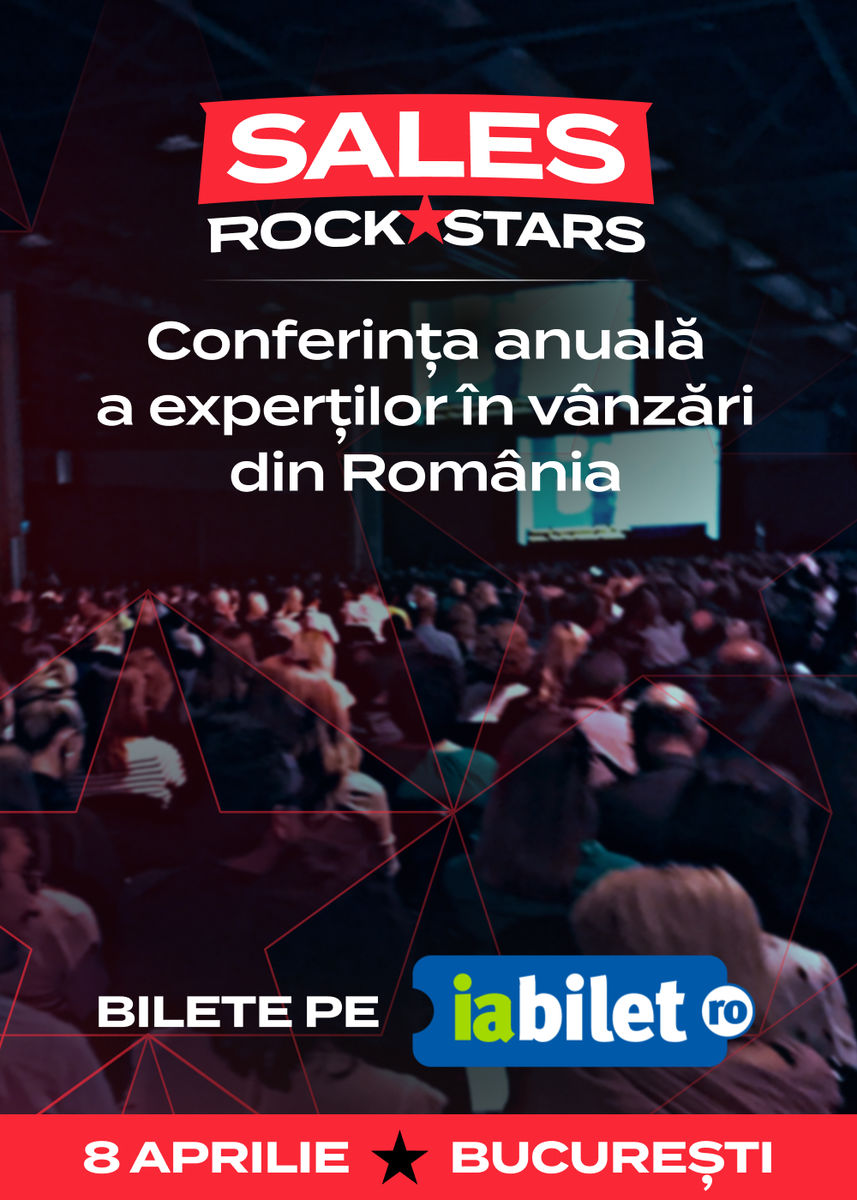 Bilete Sales Rockstars - 8 apr, ora 08:00 - Fratelli Studios