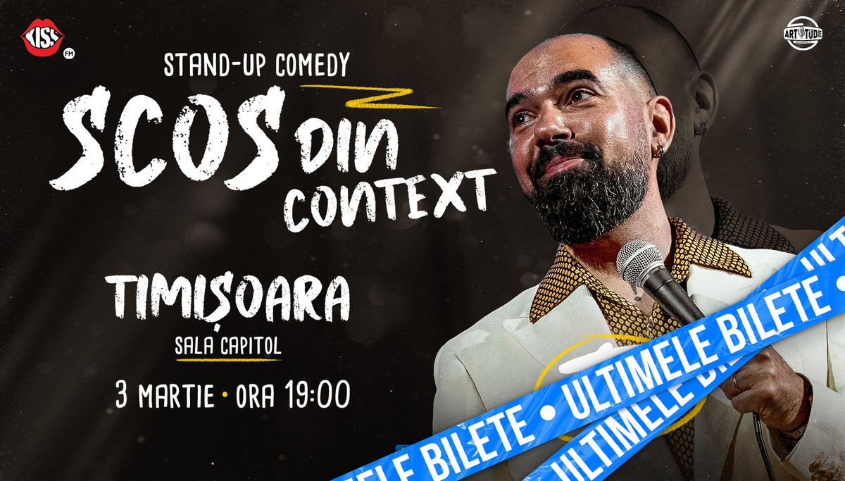 Bilete Timisoara: Teo - Scos din context | Stand Up Comedy Show - 3 mar ...