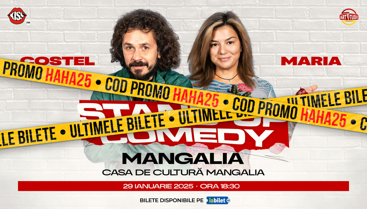 Bilete Mangalia: Costel și Maria Popovici - Stand Up Comedy Show - 29 ...