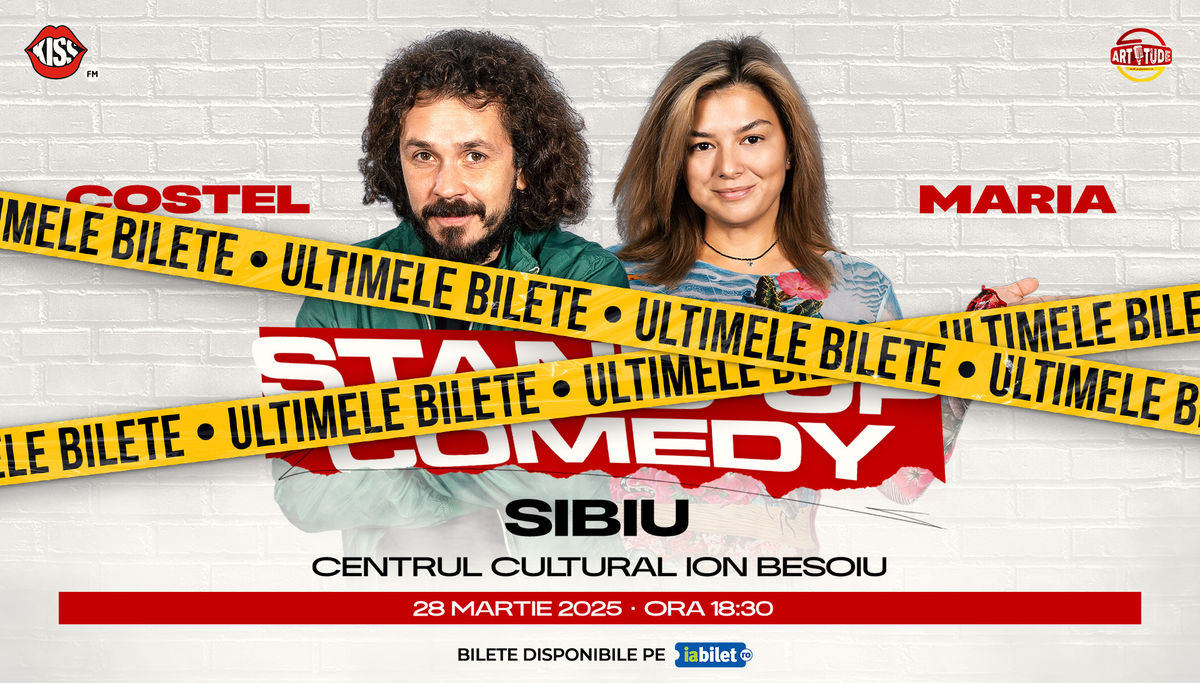 Bilete Sibiu: Costel și Maria Popovici - Stand Up Comedy Show 1 - 28 ...