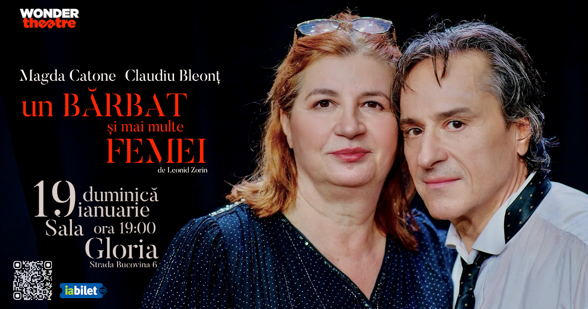 Bilete Un barbat si mai multe femei - 19 ian, ora 19:00 - Sala Gloria ...
