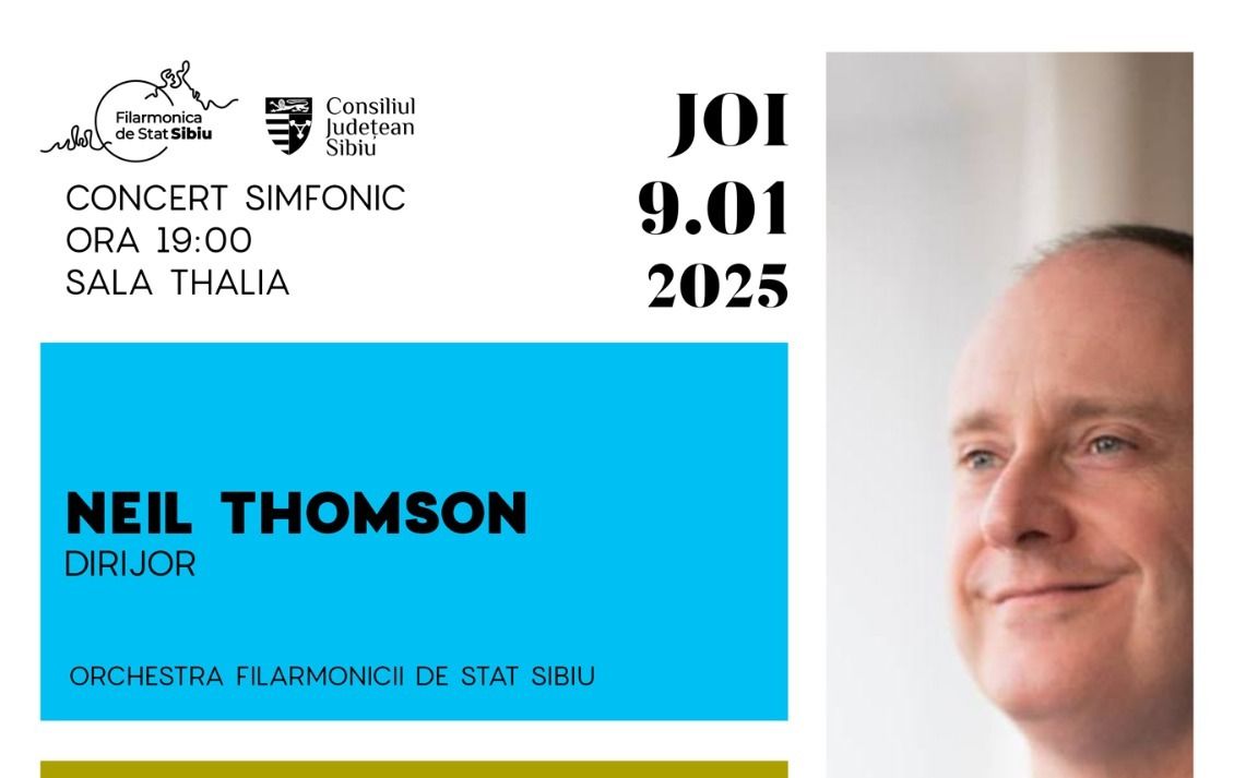 Bilete Sibiu: Orchestra Filarmonicii de Stat Sibiu - Dirijor: Neil ...