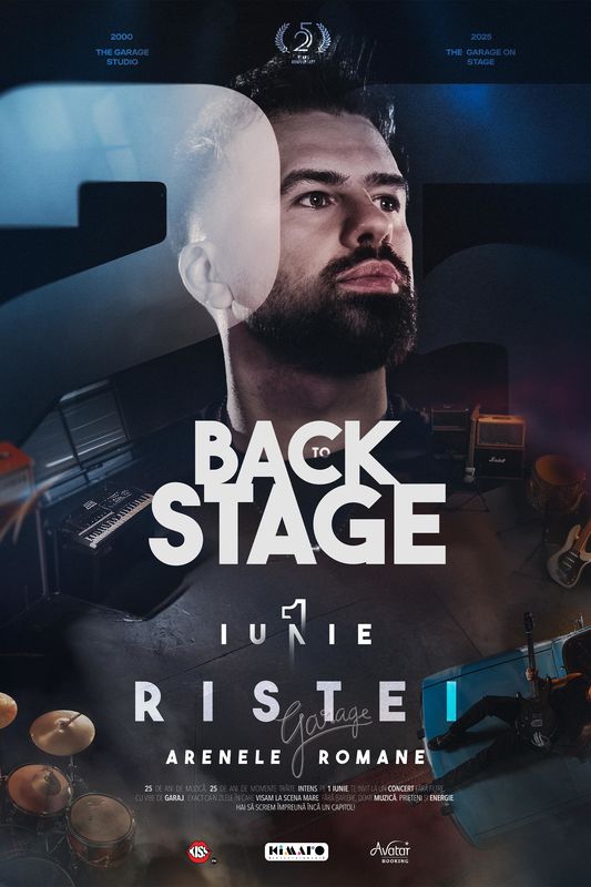 Bilete Florin Ristei - 25 Back(to)Stage - 1 iun, ora 19:00 - Arenele Romane