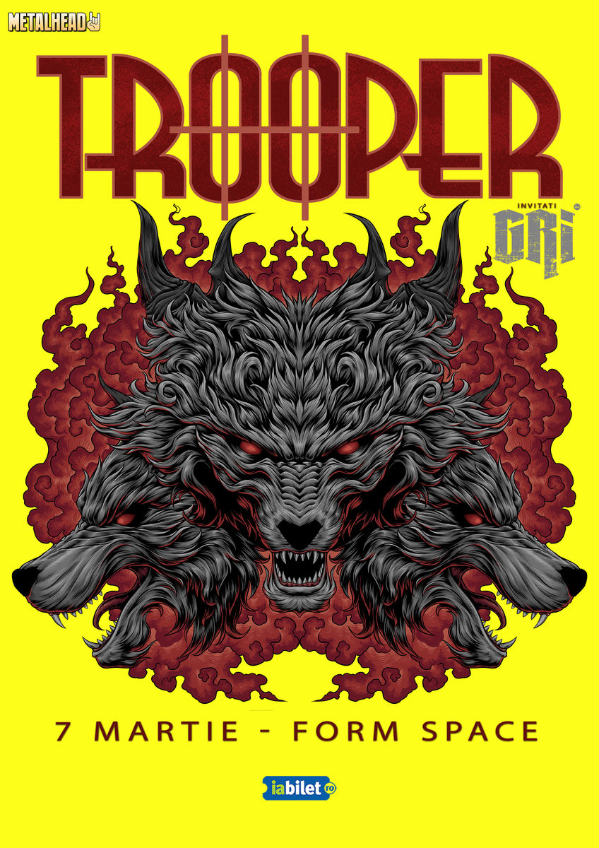 Bilete Cluj-Napoca: Trooper la FORM SPACE - 7 mar, ora 20:20 - FORM SPACE