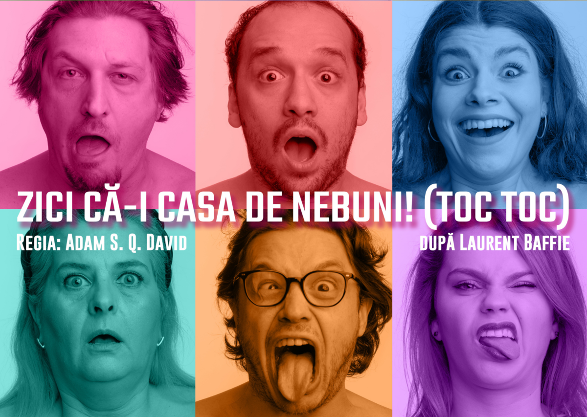 Bilete Zici ca-i casa de nebuni (Toc Toc) - 1 mar, ora 17:00 - Sala ...