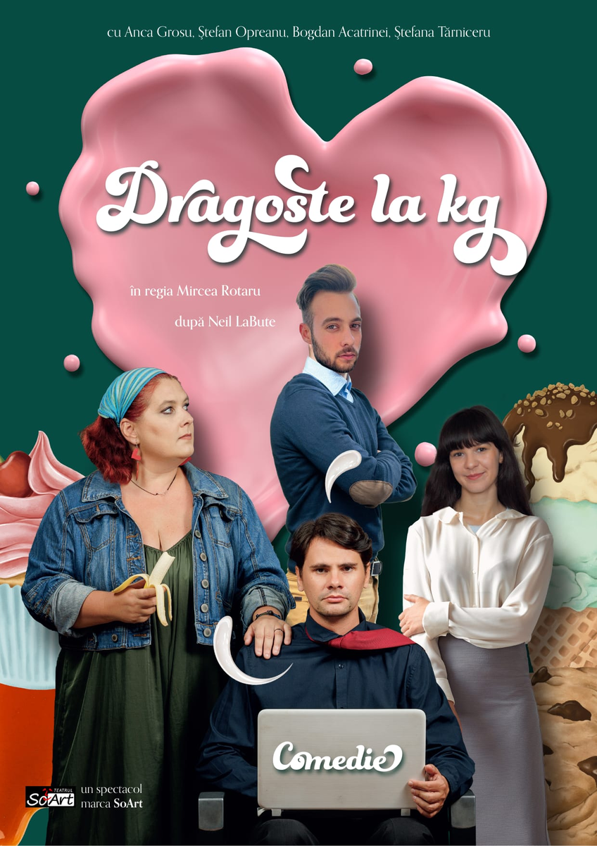 Bilete Dragoste la kg - după Neil LaBute - 13 feb, ora 19:00 - Teatrul ...