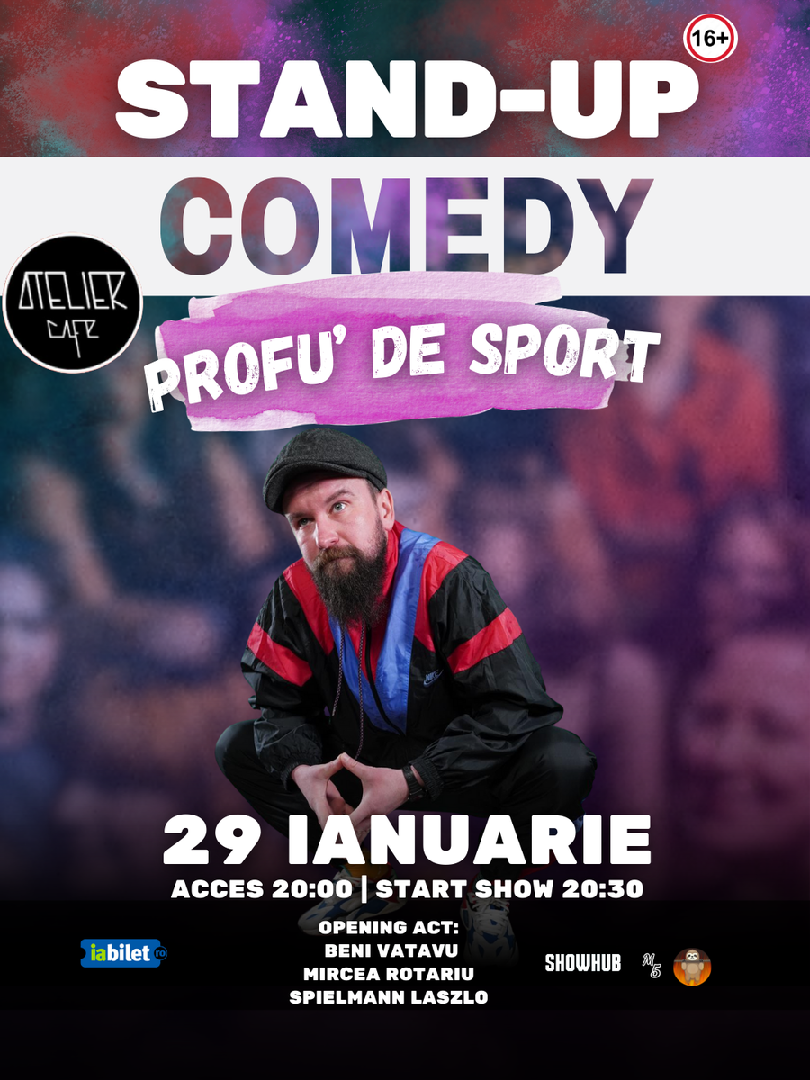 Bilete Cluj-Napoca: Stand-up Comedy "Profu' de sport & elevii sai ...