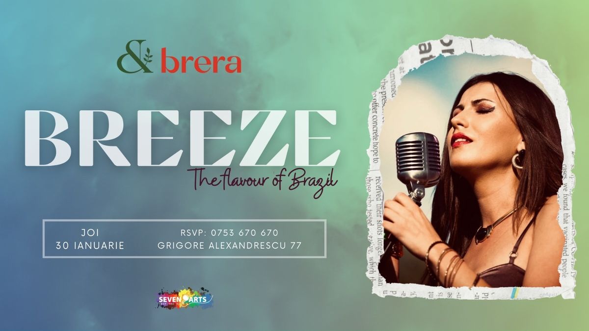 Bilete Concert Breeze - 30 ian - Brera Bucharest - iaBilet.ro