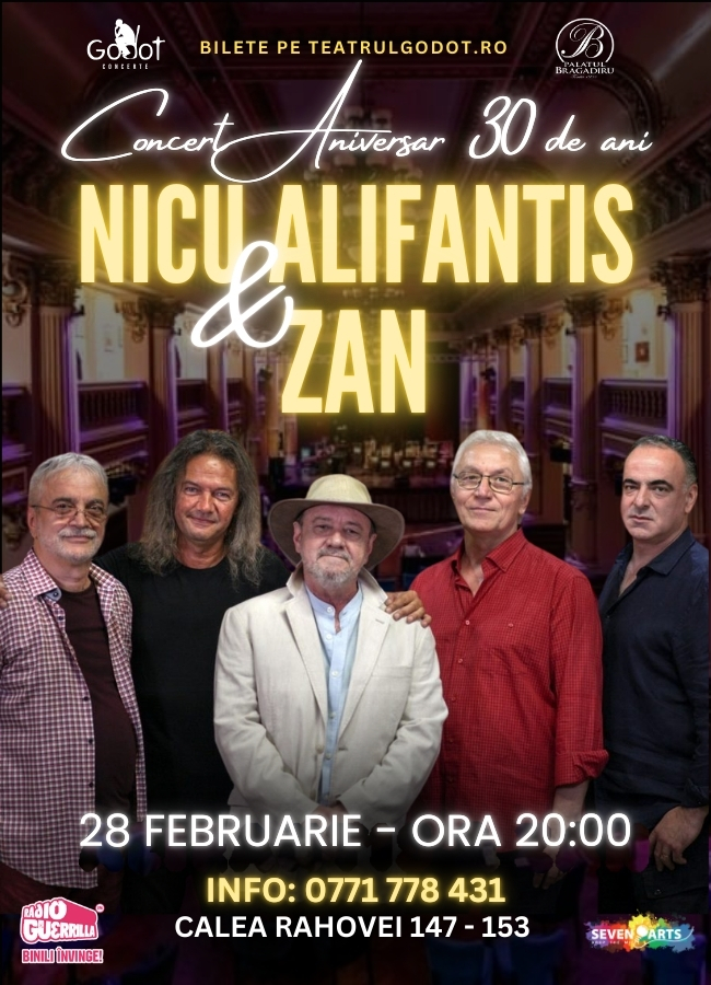 Bilete Concert Alifantis & Zan - 30 de ani de activitate - 28 feb, ora ...