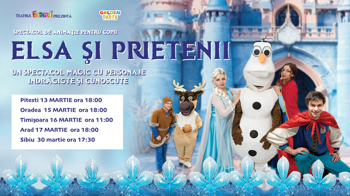 Bilete Timisoara: Elsa si prietenii - 16 mar, ora 11:00 - Cinema Timis ...