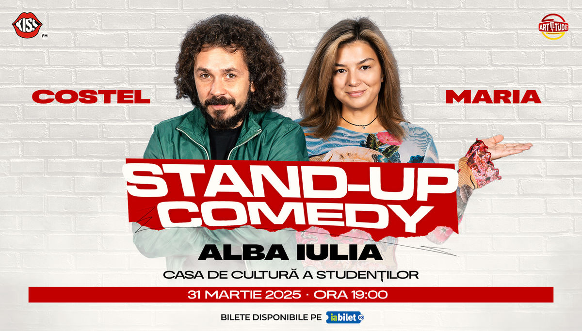 Bilete Alba Iulia: Costel și Maria Popovici - Stand Up Comedy Show - 31 ...