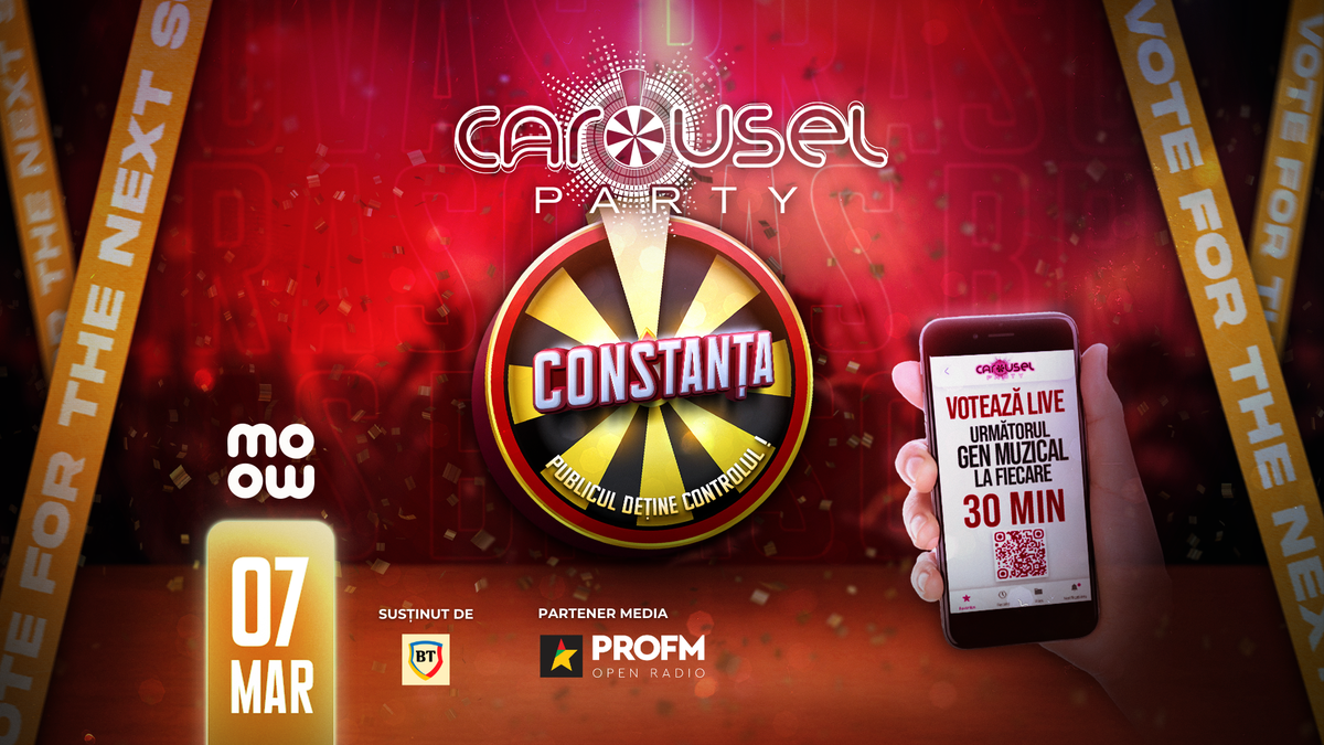 Bilete Constanta: Carousel Party - 7-8 mar - Club Momo - iaBilet.ro