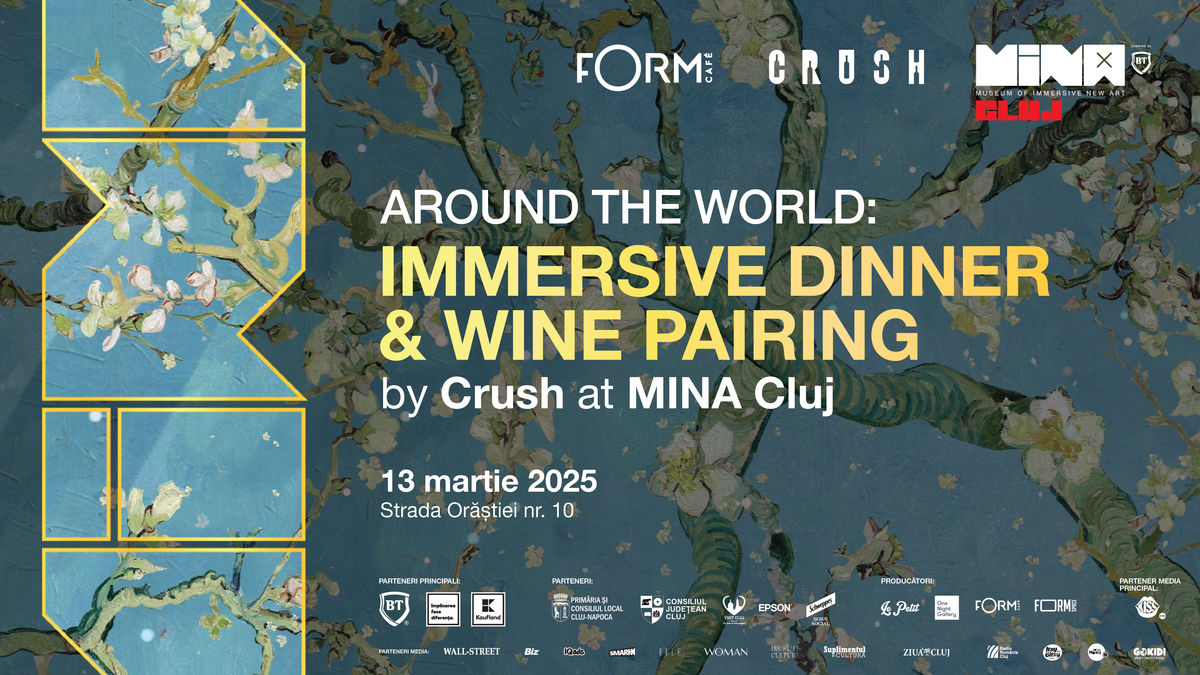 Bilete Around the World: Immersive Dinner & Wine Pairing by Crush at ...