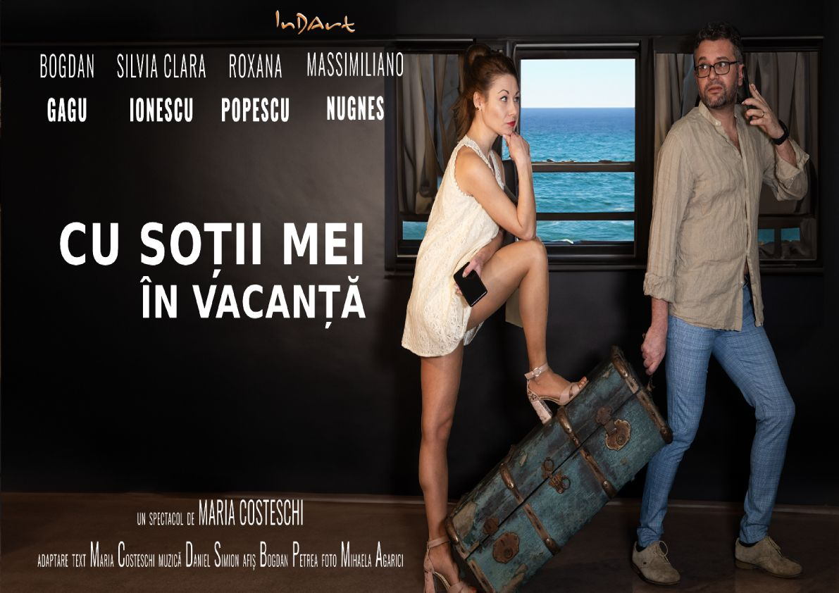 Bilete Teatrul InDArt: Cu sotii mei in vacanta - 6 apr, ora 19:30 ...