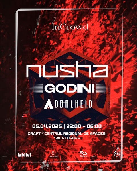 Bilete Timisoara: InCrowd - 5 apr, ora 23:00 - Centrul Regional de ...