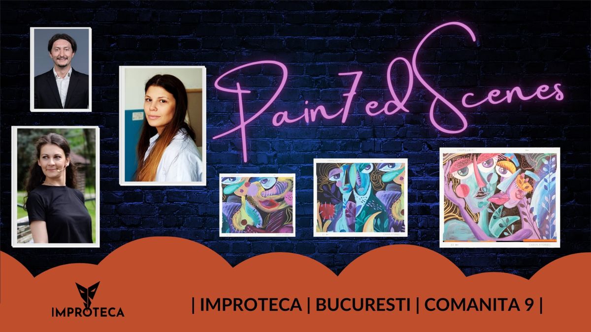 Bilete Pain7ed Scenes - spectacol de comedie improvizata si pictura ...