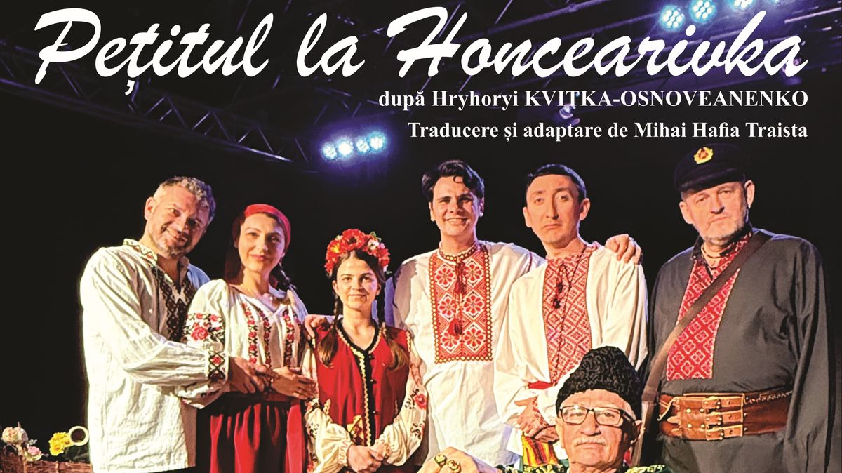 Bilete Teatrul InDArt: Logodna la Honcearivka - 28 apr, ora 19:30 ...