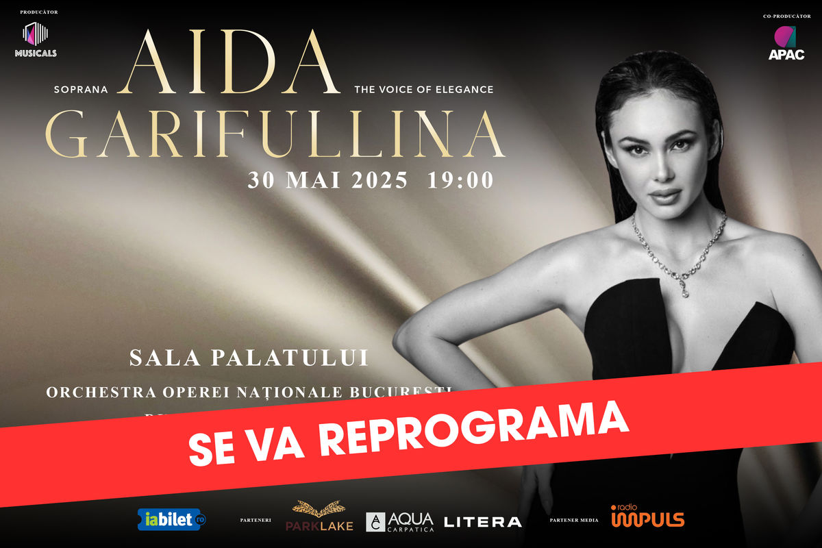 Bilete Aida Garifullina - 30 mai, ora 19:00 - Sala Palatului - iaBilet.ro