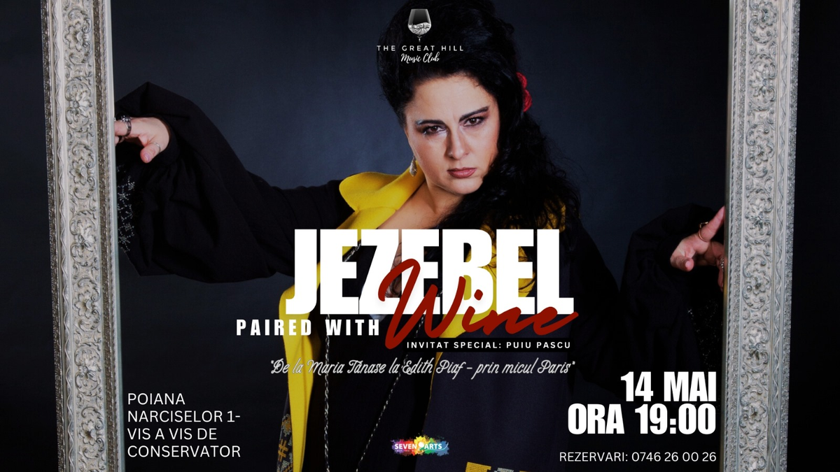 Bilete Jezebel paired with Wine | Invitat Special: Puiu Pascu - 14 mai ...