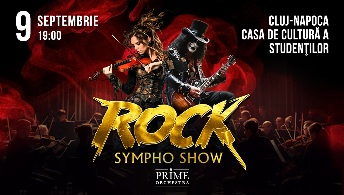 Bilete Cluj-Napoca: Rock Sympho Show III - 2025 - 9 sep, ora 19:00 - Casa de Cultura a ...