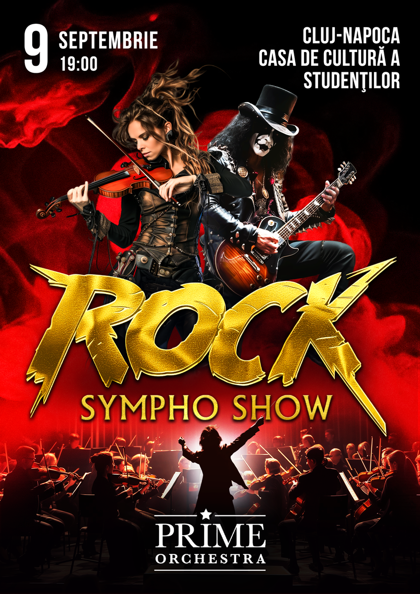 Bilete Cluj-Napoca: Rock Sympho Show III - 2025 - 9 sep, ora 19:00 ...