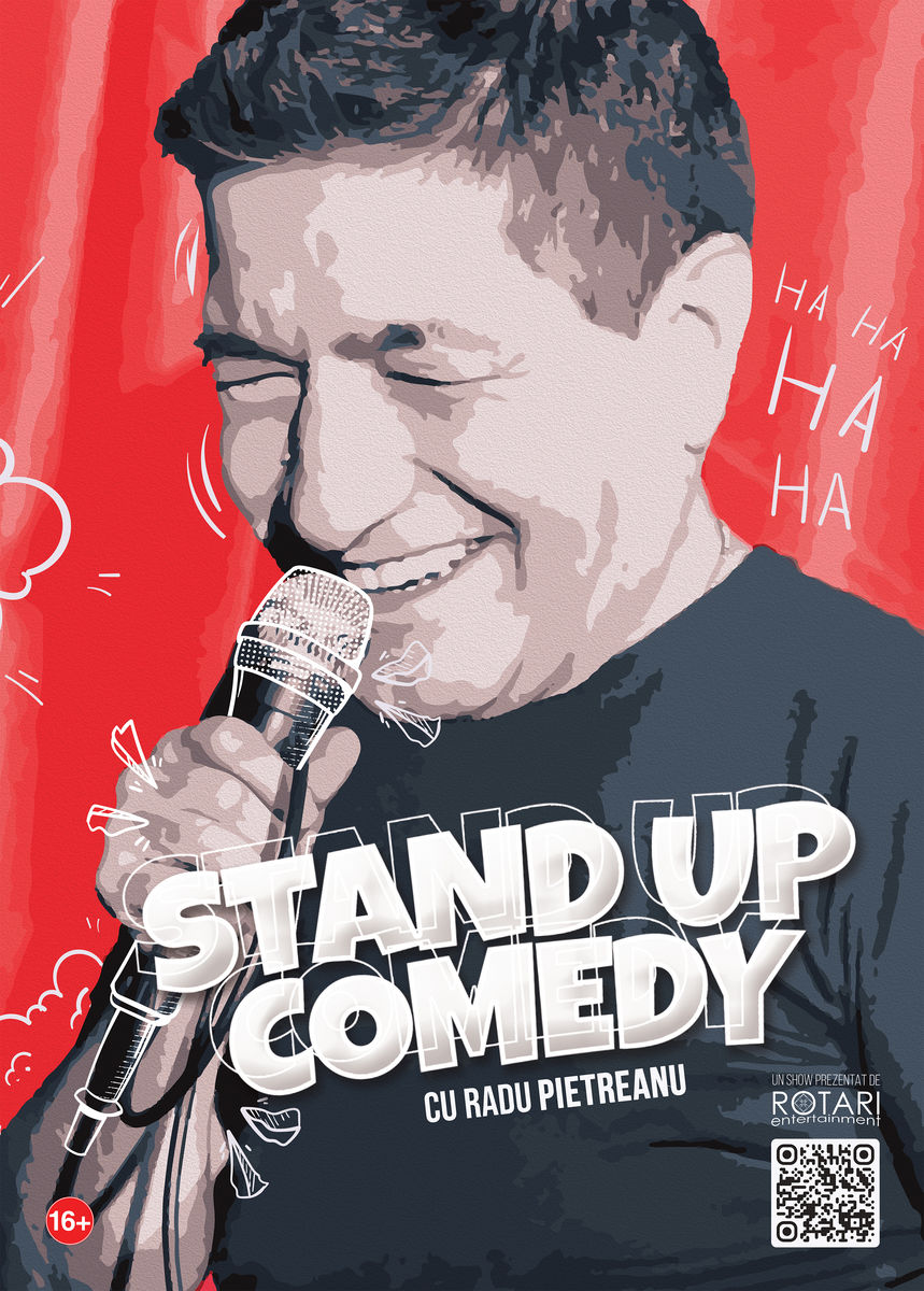 Bilete Brăila: Stand up comedy - Radu Pietreanu - 16 mai, ora 19:00 ...