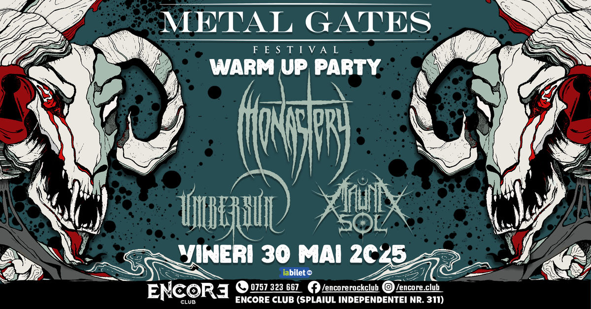 Bilete Metal Gates Festival Warm-Up Party: Monastery (HU) / Umbersun ...