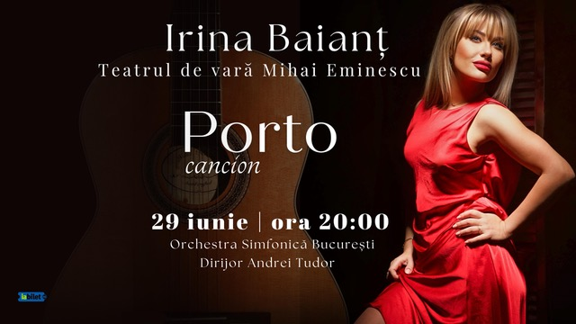Bilete PORTO CANCIÓN - concert Irina Baianț - 29 iun, ora 20:00 ...