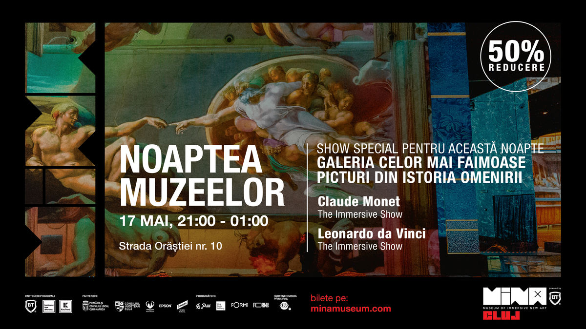 Bilete Noaptea Alba a Muzeelor @ Mina Cluj - 17-18 mai - Mina Museum ...