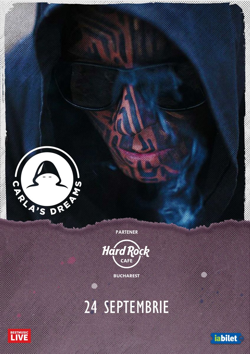 Bilete Concert Carla's Dreams - 24 sep, ora 21:00 - Hard Rock Cafe