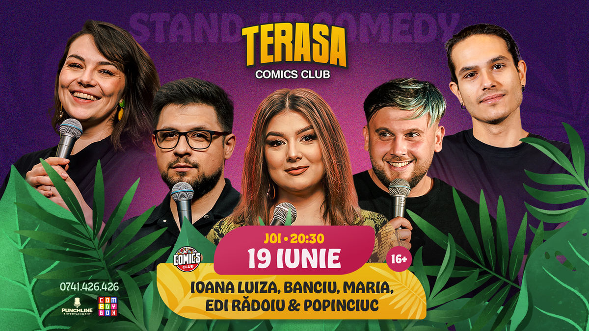 Bilete Stand-up cu Maria, Banciu, Ioana Luiza, Mirel și Edi Rădoiu pe ...
